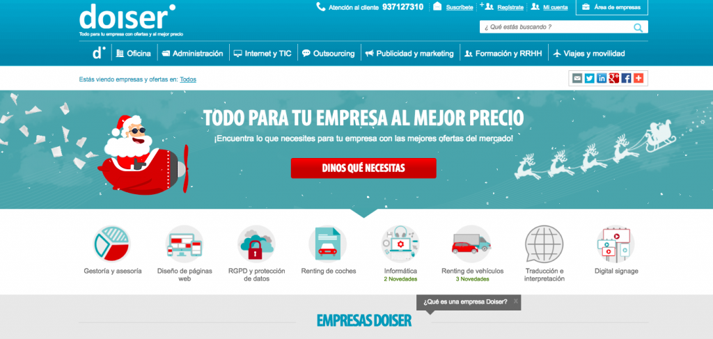 El portal de compras para pymes y autónomos Doiser.com cumple 10 años ...
